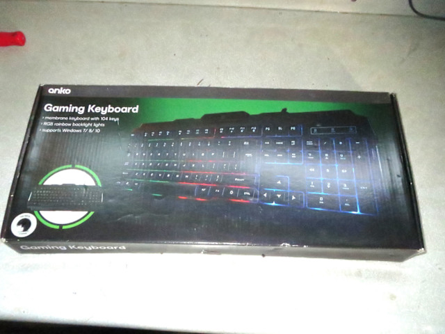 ANKO GAMING KEYBOARD 104 KEYS AS NEW - Computer Accessories in Sapphire ...