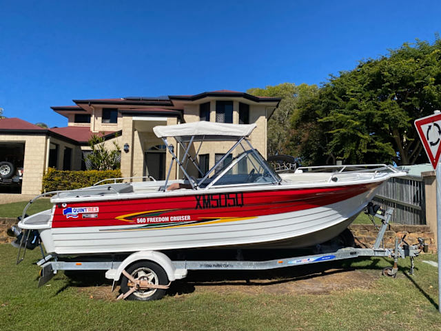 2007 Quintrex 560 Freedom Cruiser Boat | Motorboats & Powerboats ...