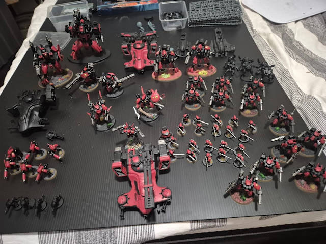Warhammer 40k - TAU Army - 3000 points ++ - Collectables in Maroubra ...