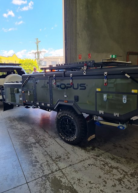 Opus OP4 Camper Trailer | Camper Trailers | Gumtree Australia Orange ...