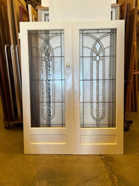 LEADLIGHT DOUBLE DOOR SET - Building Materials in Dandenong VIC ...
