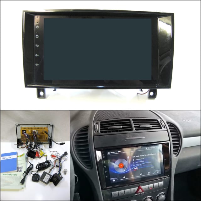 Mercedes SLK R171 Android GPS Double Din 8 inch Screen by Seicane H526 ...