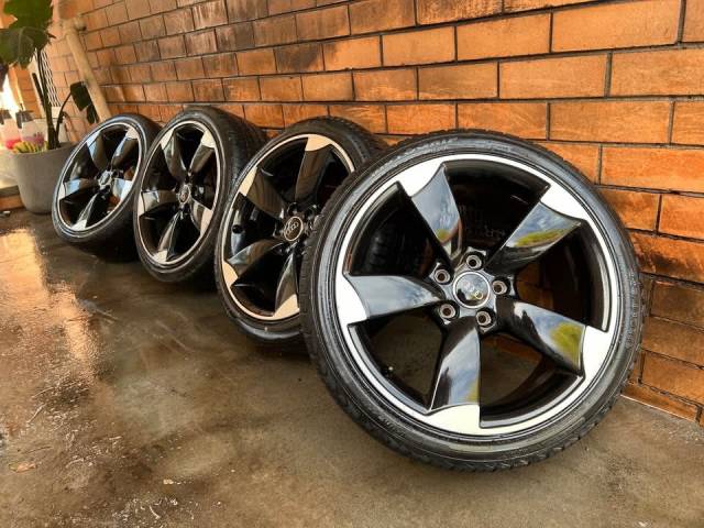 Audi Rotor 18 Inch Alloy Wheels with Good Tyres *Delivery* | Wheels ...