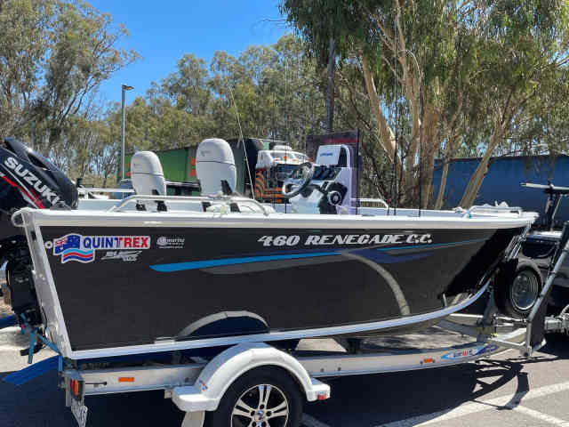 Fishing Boat Quintrex Renagade 460 | Motorboats & Powerboats | Gumtree ...
