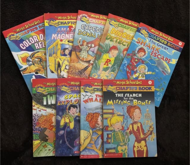 MAGIC SCHOOL BUS CHILDRENS CHAPTER BOOKS INDIVIDUALLY | Children's ...