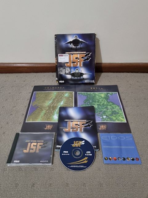 JSF Joint Strike Fighter Vintage PC Big Box CD-ROM Game | Video Games ...