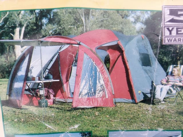 TENT 305 x 305 x h200 197cm NOMAD FAMILY MERAN TENT 14KG needs tarp ...