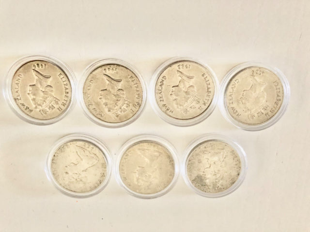 Selection of 7 collectable NZ 20c coins. - Collectables in Noraville ...