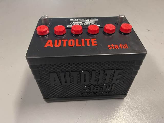 FORD FALCON XW XY AUTOLITE GROUP 24 STA-FUL REPRODUCTION BATTERY ...