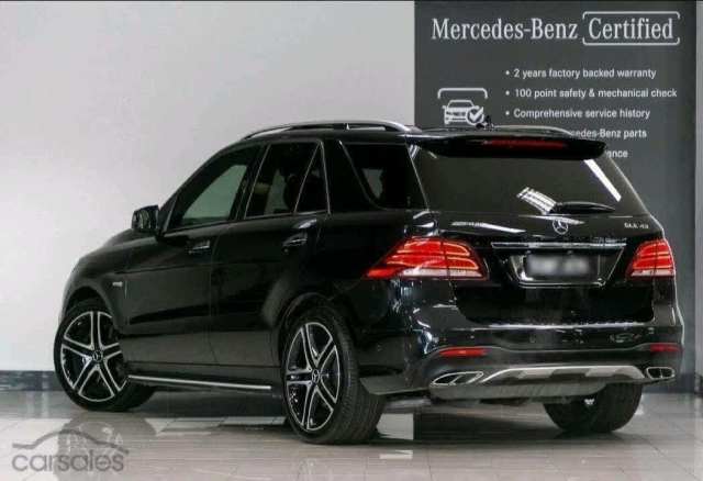 MERCEDES 21INCH AMG ALLOY WHEELS W166 GLE GL43 21X9 ET53 GENUINE SET ...