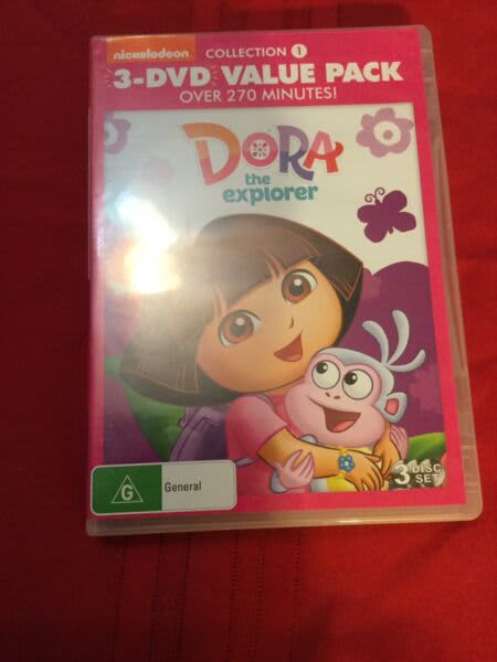 Dora the explorer 3 dvd value pack. Nic’s kids dvds - CDs & DVDs in ...