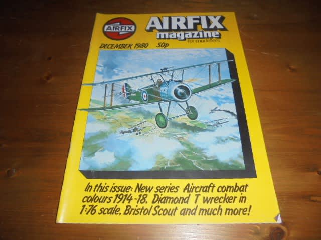 AIRFIX VINTAGE MAGAZINE DECEMBER 1980 VOLUME 22 NO. 4 RAF US AIRBORNE ...