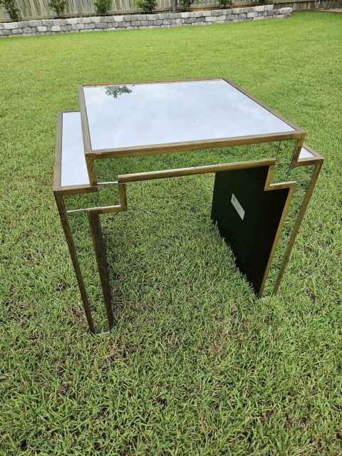 Small Mirrored Side Table | Buffets & Side Tables | Gumtree Australia ...