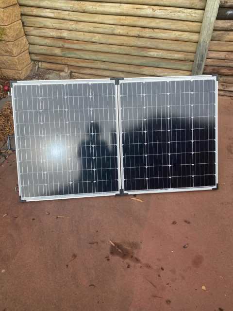 SOLAR PANEL KIT - XTM 160W FOLDING | Caravan & Campervan Accessories ...