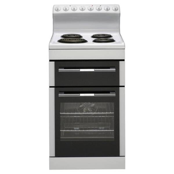 Baumatic 54cm Freestanding Cooker, Fan Forced, Model BRU54CW - Ovens in ...