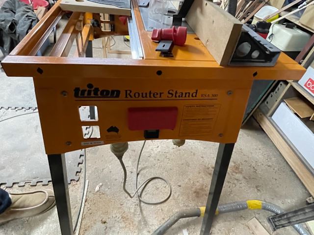 Triton Router Table with Makita Router - Power Tools in Blaxland NSW ...