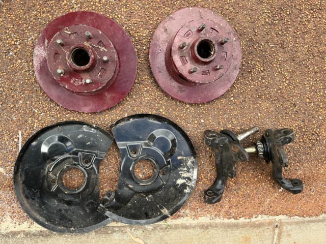 Torana LH LX Front Brakes, Stubs & Backing Plates o481094190 | Auto ...