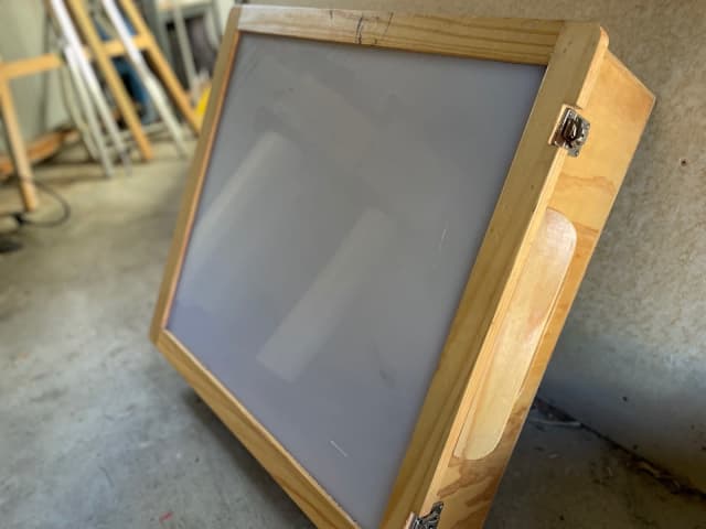 large timber fluro light box for art/tracing | Miscellaneous Goods ...