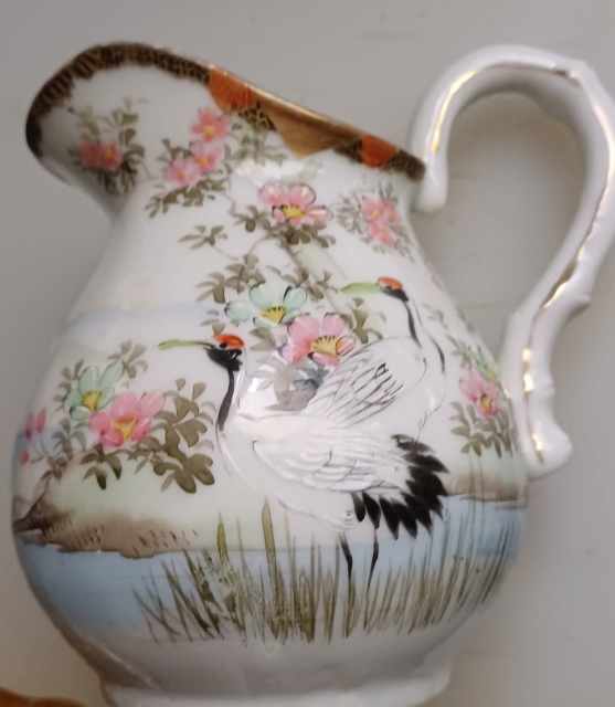 Japanese late Kutani ware hand decorated small creamer jug - Collectables in South Perth WA ...