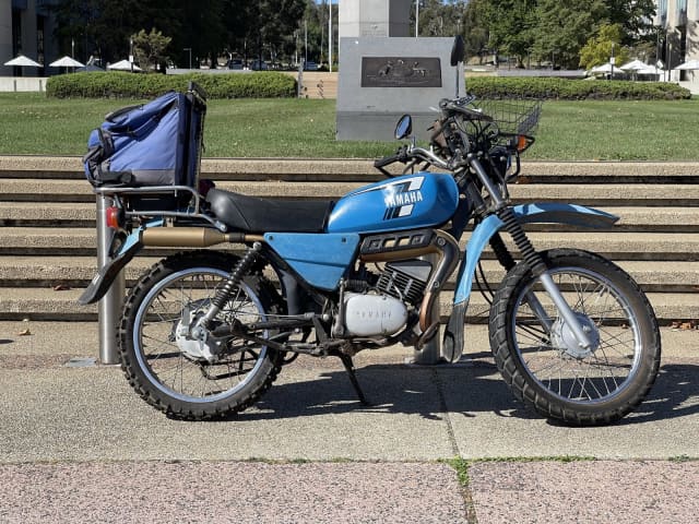 🏍️ Yamaha AG100 Motorbike / 2 Stroke / registered / Serviced /Low KM ...