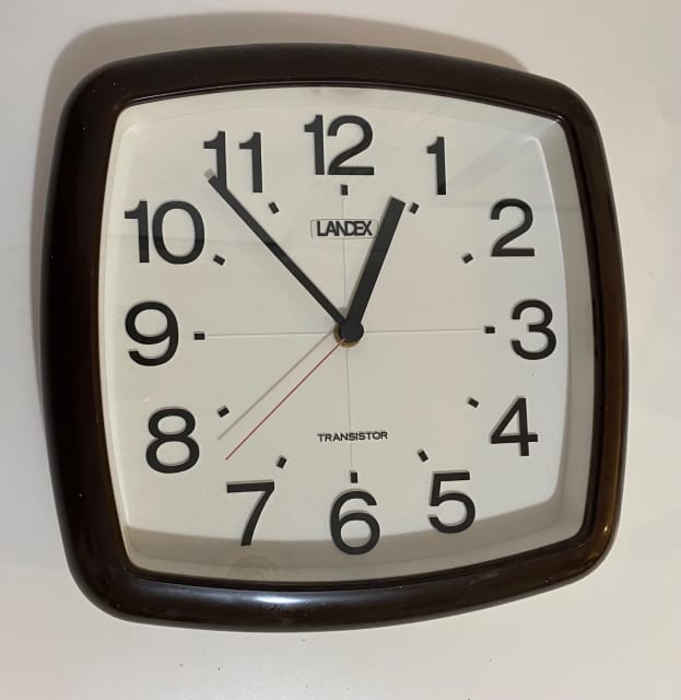 Junghan Quartz W738 Landex Transistor Wall Clock Germany Vintage ...