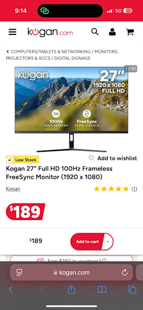 Kogan monitor & PS4 slim 500gb - Monitors in Heckenberg NSW | Gumtree ...