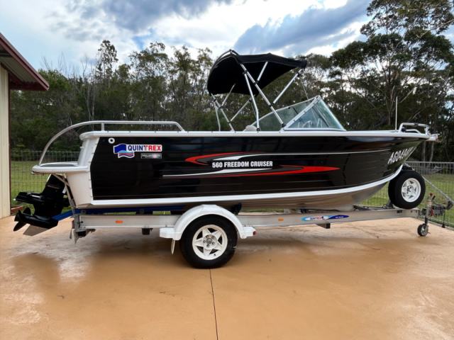 Quintrex 560 Freedom Cruiser | Motorboats & Powerboats | Gumtree ...