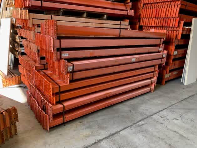 Used Schafer Pallet Racking Beam 2591mm long x 140mm Super Heavy Duty ...