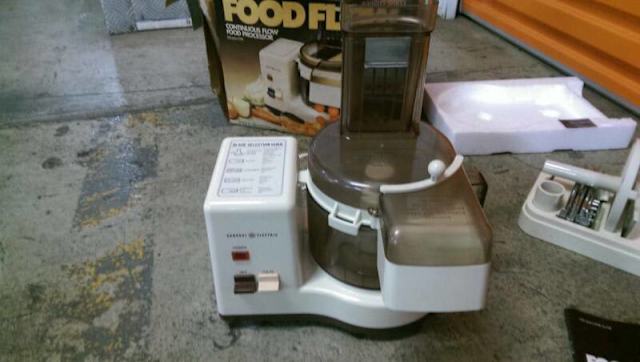 GENERAL ELECTRIC FOOD FLOW FP6 CONTINUOUS FLOW FOOD PROCESSOR MALVERN ...