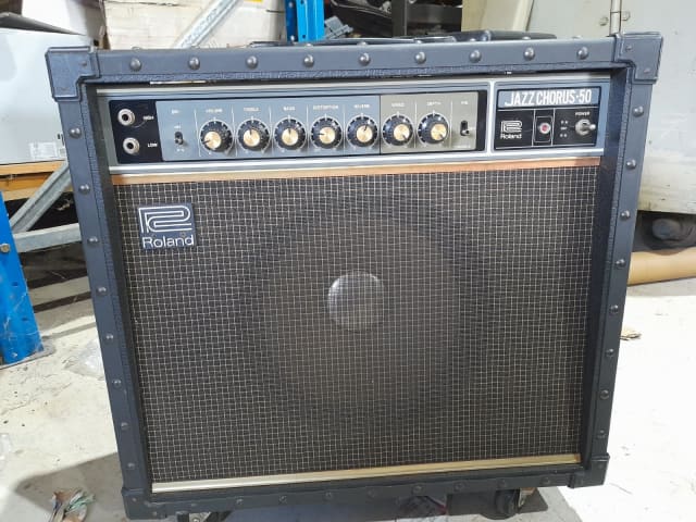 Roland Jazz Chorus JC-50 Super clean 1 x 12 amp Made in Japan | Guitars ...