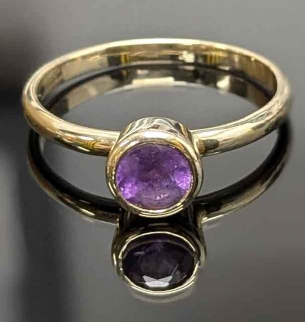 10ct Yellow Gold Amethyst Ring - LG8031 - Women's Jewellery in Logan ...