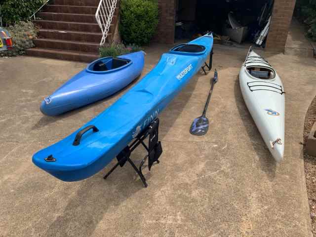 Finn multi sport sit in kayak | Kayaks & Paddle | Gumtree Australia ...