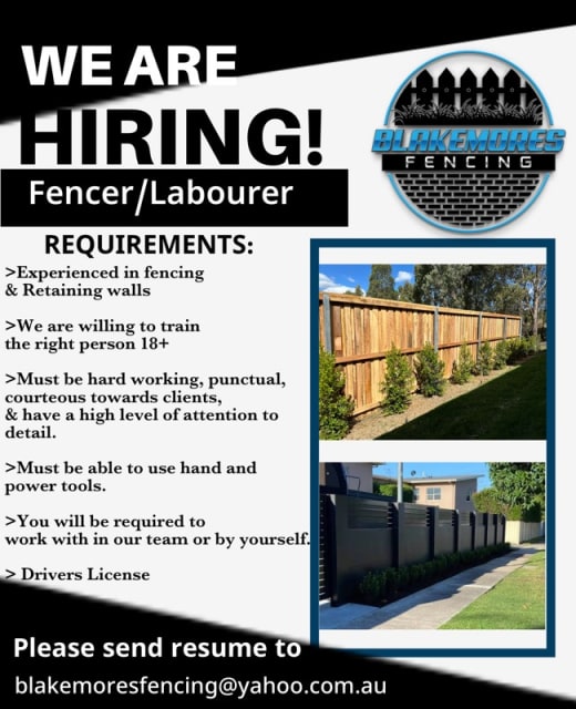 Fencing & Retaining wall Installer/Labourer | Labourer | Gumtree ...