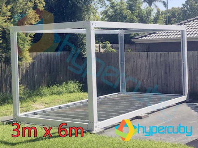 Container Portable Cabin Shed Office Studio Backyard Pod Sleepout ...