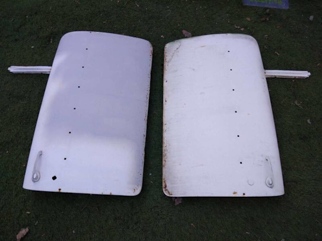 1956 1957 CHEVROLET 2 DOOR HARDTOP RIGHT AND LEFT DOOR SHELLS | Auto ...