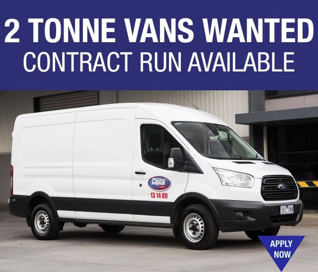 2 Tonne Vans Wanted - Contract Runs Available $$$ | Courier, Driver ...