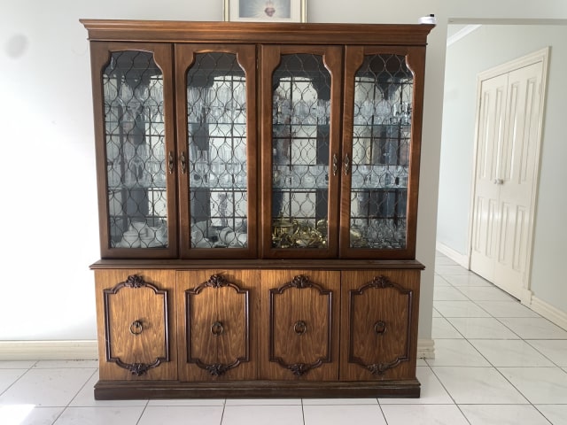 Glassware cabinet. Vintage. Over 50 years old. - Cabinets in Brunswick ...
