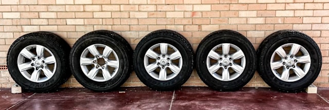 4x Maxxis Tyres on Toyota 6 stud rims, good tread. | Wheels, Tyres ...
