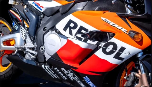 HONDA CBR1000RR FIREBLADE REPSOL LIVERY 2005 GRAPHIC DECALS KIT ...