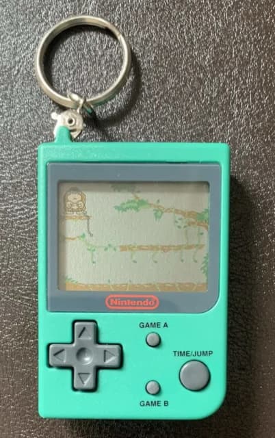 Nintendo Donkey Kong Junior Mini Classics Gameboy Key Chain Game ...