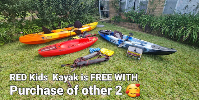 LIKE NEW : 3 KAYAKs Package + FREEBIES with bundle | Kayaks & Paddle ...