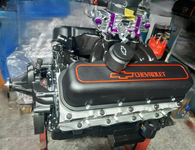 BBC Merlin 572 big block chev turn key 707HP engine | Engine, Engine ...