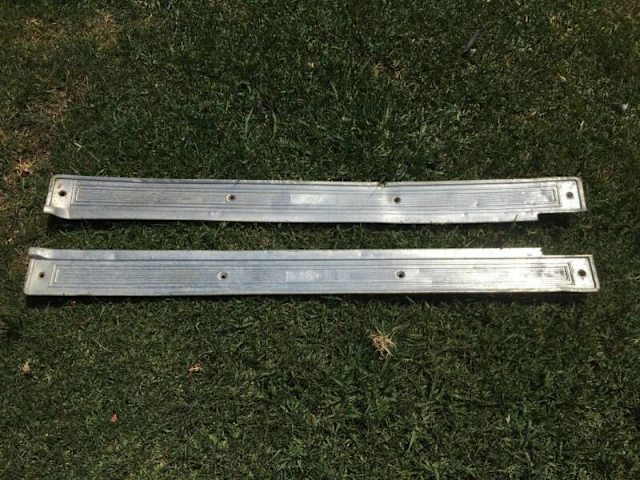 Ford XA XB XC Coupe Ute Van Front Interior Scuff Plates | Auto Body ...