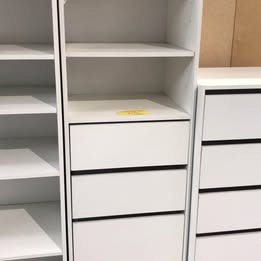 New Wardrobe organiser insert unit drawers for built-in walk in robe ...
