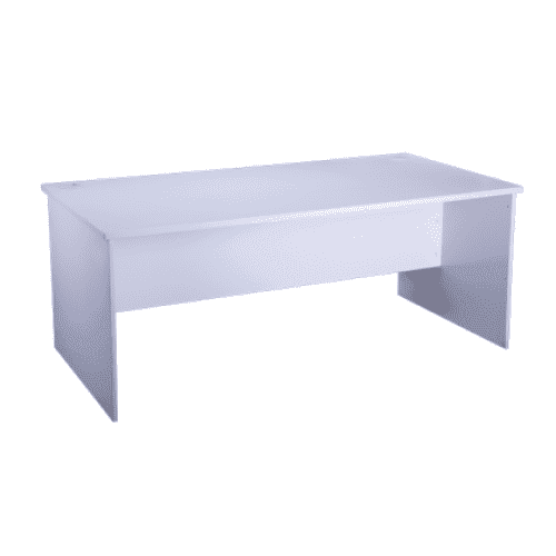 Melamine office Desk 1800Wx750Dx730mmh - Grey - Desks in Kenwick WA ...