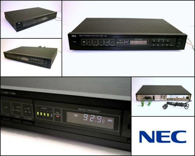 NEC T-601E Digital Synthesized AM FM Stereo Tuner (Made in Japan) - Radios & Receivers in ...