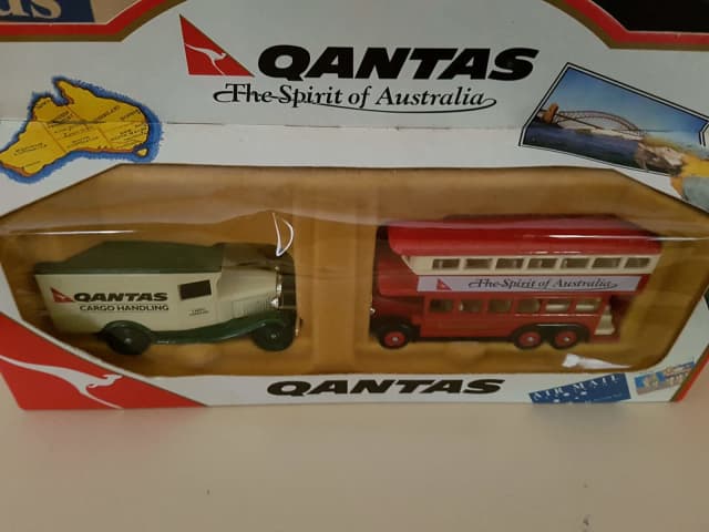 Collector QANTAS bus and truck - Collectables in Bellmere QLD | Gumtree ...