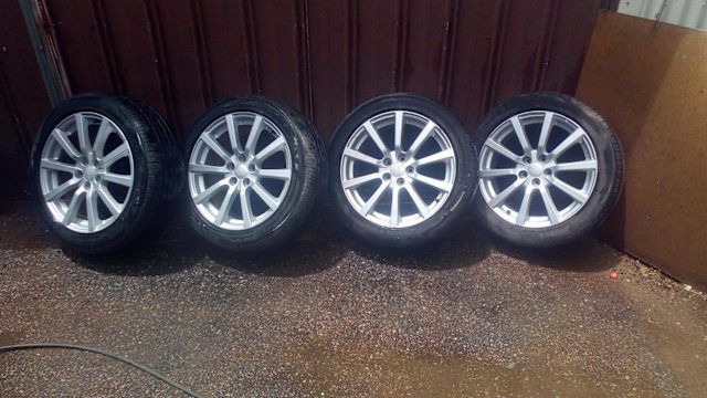 5TH GEN SUBARU LIBERTY 2009 SET OF 4 17X7.5IN 10 SPOKE WHEELS. 16864 ...