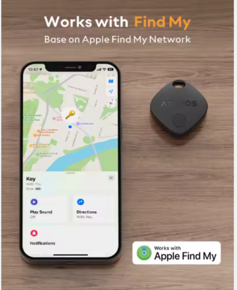 tracker ATUVOS Bluetooth Item Finder keys, bike car Pitt | Audio, GPS ...