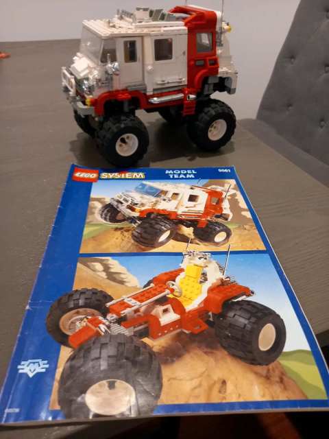 LEGO 5561 Big Foot 4 x 4 - MODEL TEAM - From 1997 - With Instructions ...